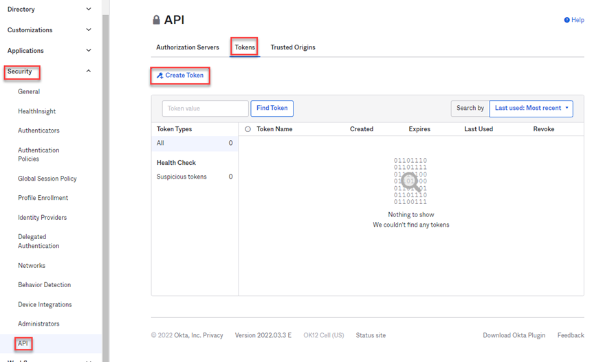 Setting Okta ACS proxy